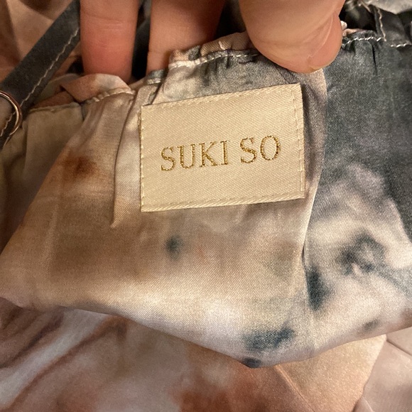 Sukiso | Dresses | New Sukiso Juliet High Low Dress Earth Tie Dye ...